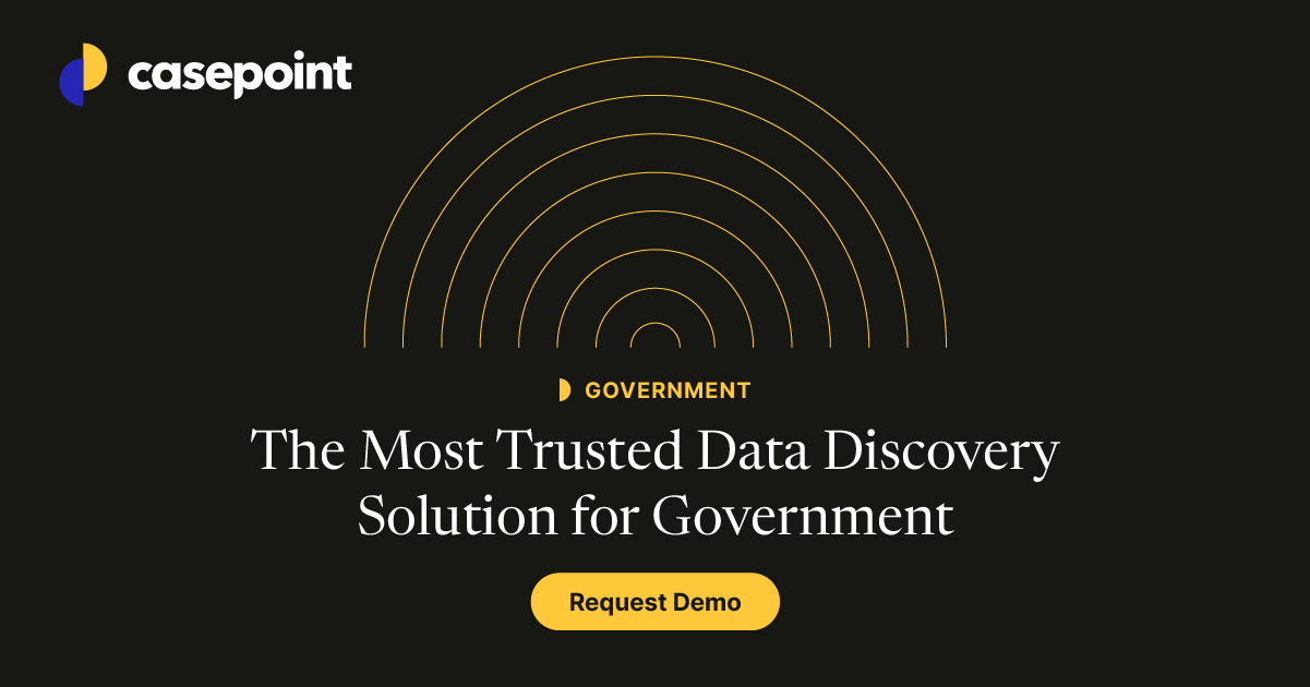 Data Discovery, FOIA and eDiscovery Solution For Government Agencies ...