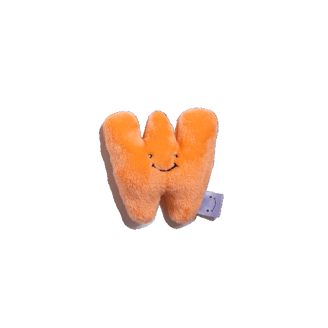 Alphapals™ 4" Mini Lowercase Plush Letter w