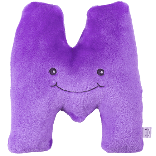 Alphapals® 11 Inch Plush Letter M | Alphapals