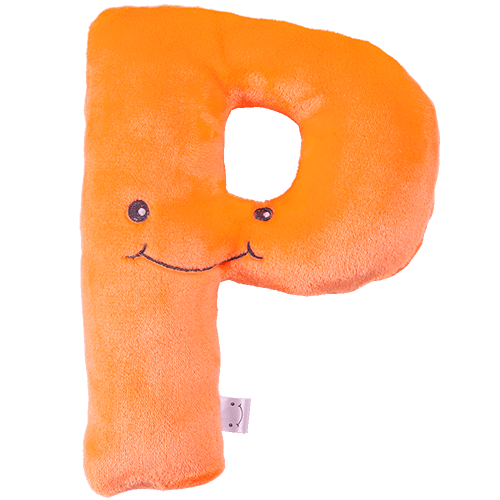 Alphapals® 11 Inch Plush Letter P | Alphapals