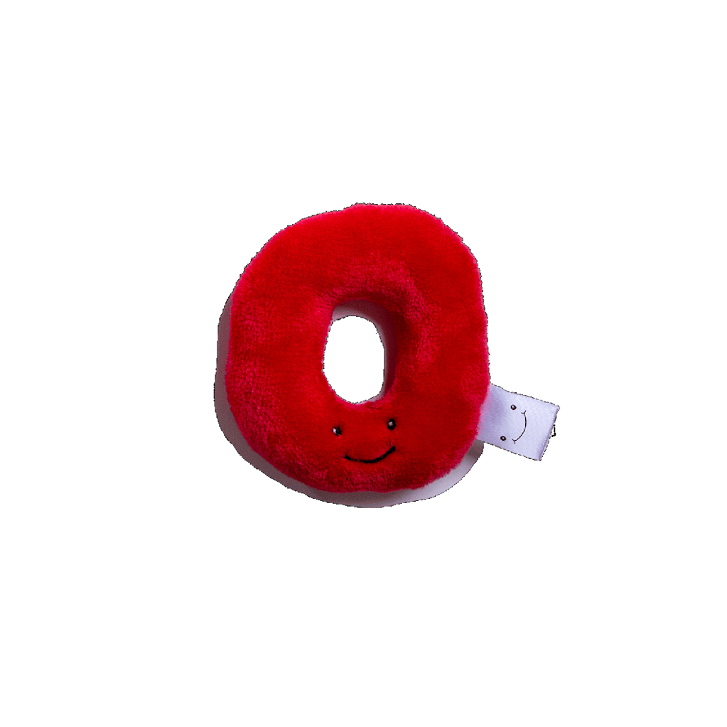 Alphapals™ 4" Mini Lowercase Plush Letter o