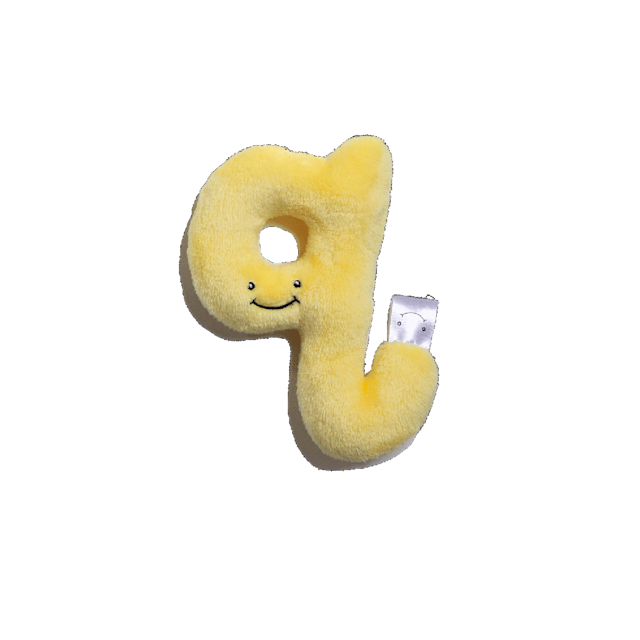 Alphapals™ 6" Mini Lowercase Plush Letter q