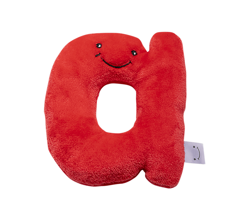 Alphapals™ 4" Mini Lowercase Plush Letter a