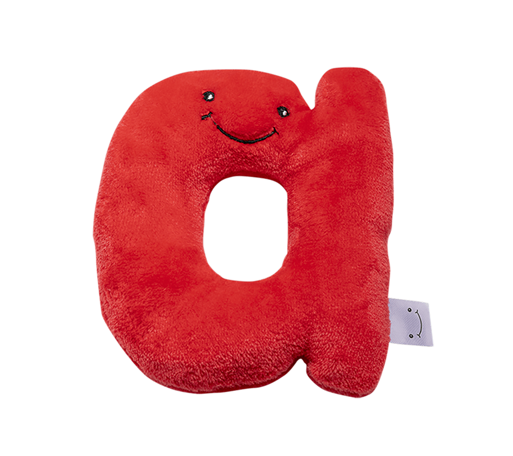 Alphapals™ 4" Mini Lowercase Plush Letter a