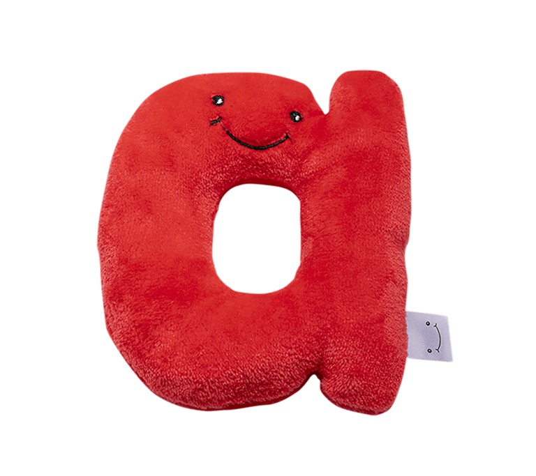 Alphapals™ 4" Mini Lowercase Plush Letter a