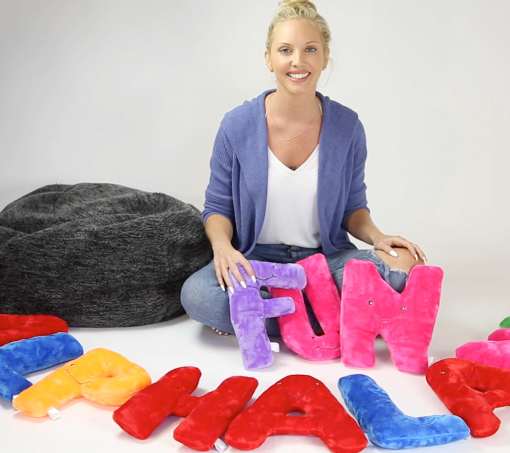 10 Inch Lowercase Plush Letter b | ABC Learning Toy | Alphapals™