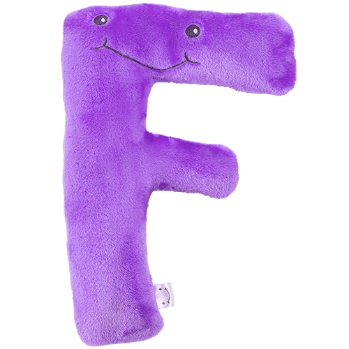 "F" Alphapals Plush Toy | Fun-Filled ABC Learning Adventure