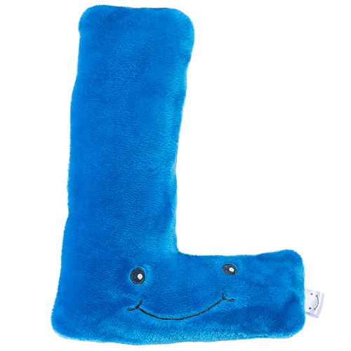Letter L Educational Toy - 11 inch Plush