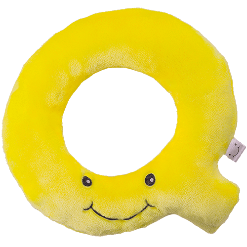 Alphapals® 5 Inch Plush Letter Q | Alphapals