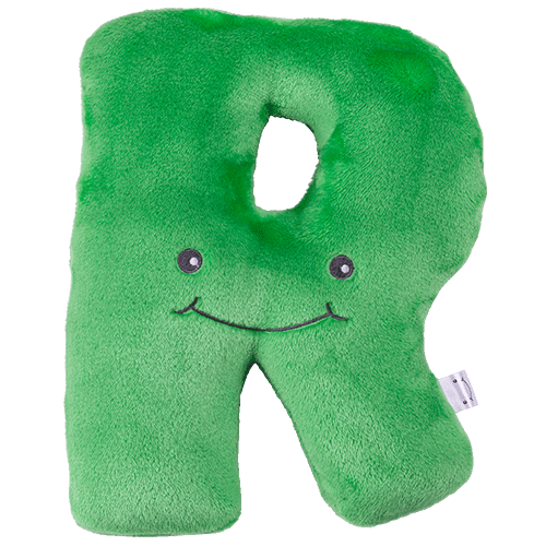 11 Inch R Plush Letter - Educational Toy - Alphapals™