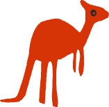 4" Plush Letter K Backpack Keychain | Alphapals™