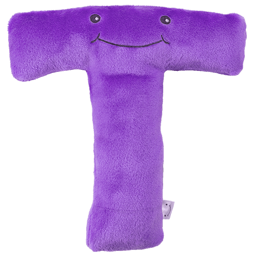 Alphapals® 11 Inch Plush Letter T | Alphapals