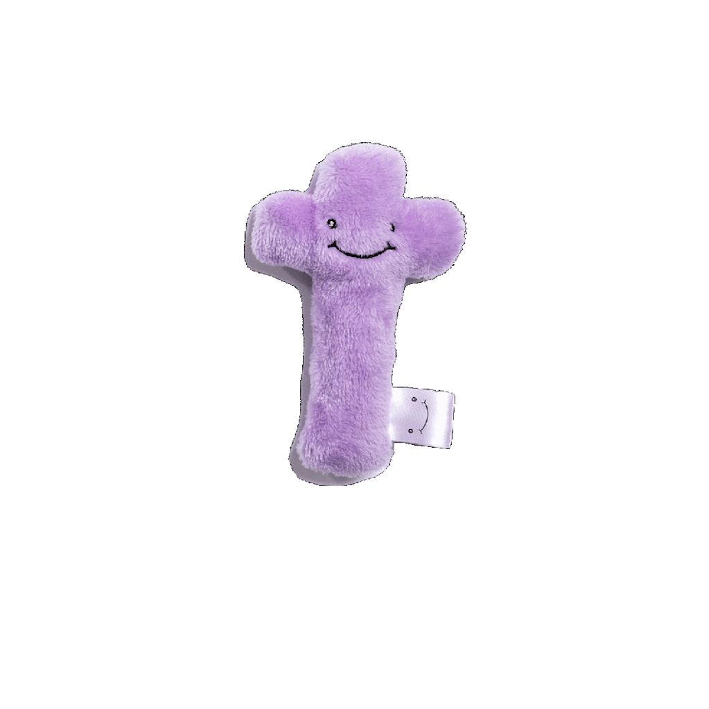 Alphapals™ 6" Mini Lowercase Plush Letter t
