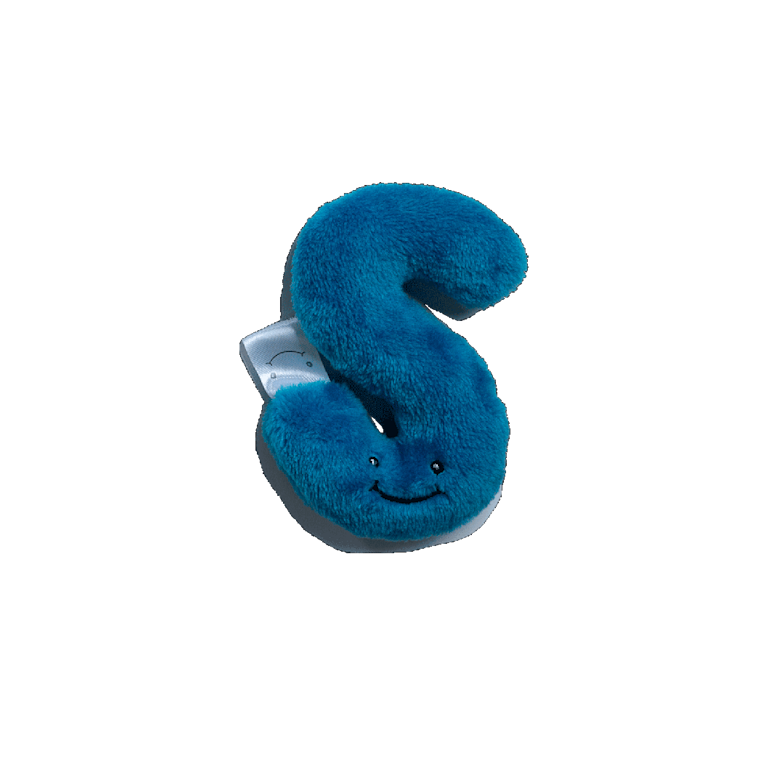 Alphapals™ 4" Mini Lowercase Plush Letter s