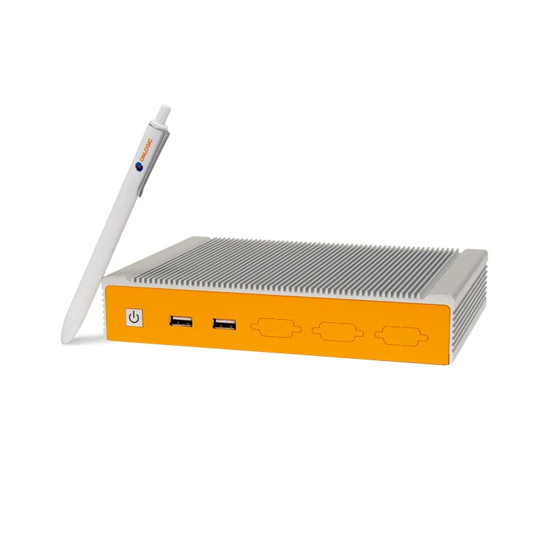 Low Profile Fanless Industrial Computer with Braswell