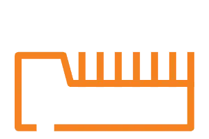 An icon representing an OnLogic industrial computer