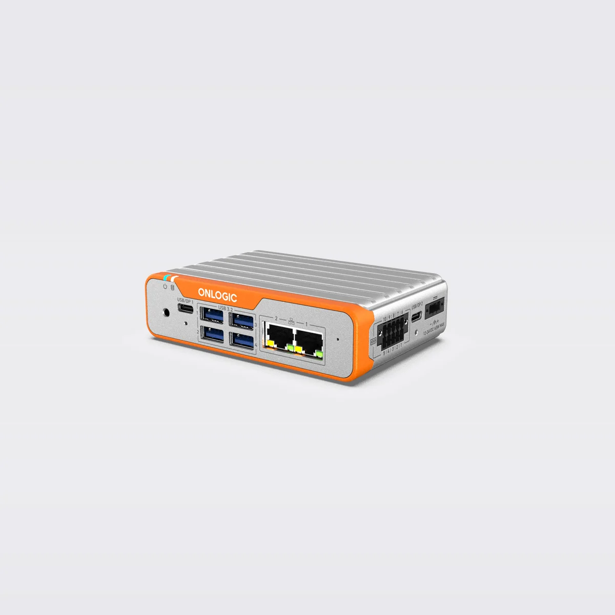 OnLogic CL260 Ultra Small Form Factor Industrial Computer angled view ...