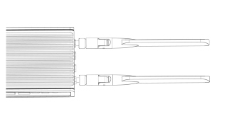 OnLogic CL200 with wireless antenna