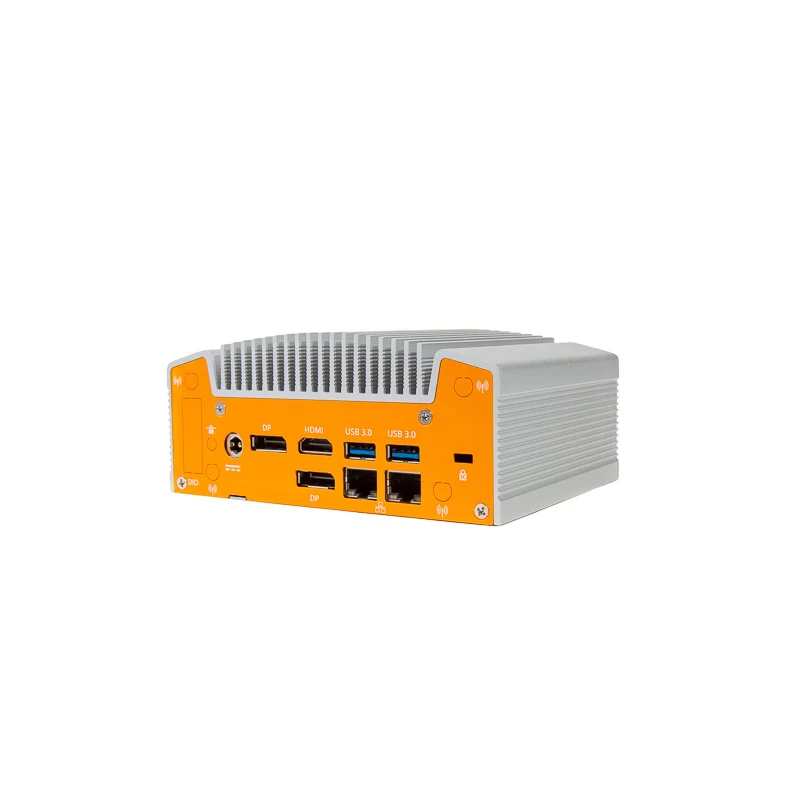 Compact Fanless AMD Ryzen Industrial Computer