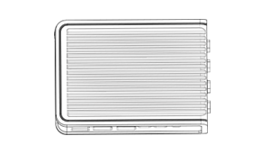 An OnLogic CL200 highlighting the fanless and ventless design