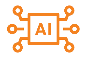 An icon representing Edge AI acceleration