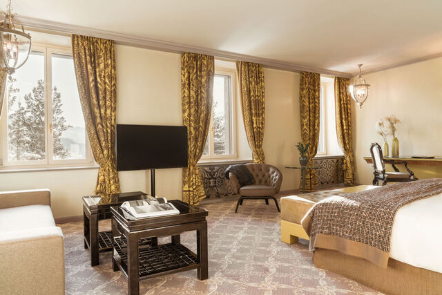 Carlton Two Bedroom Suite, 160 sqm | Carlton Hotel St. Moritz