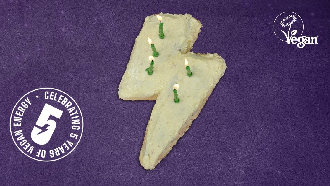 Ecotricity’s vegan celebration cake | Ecotricity