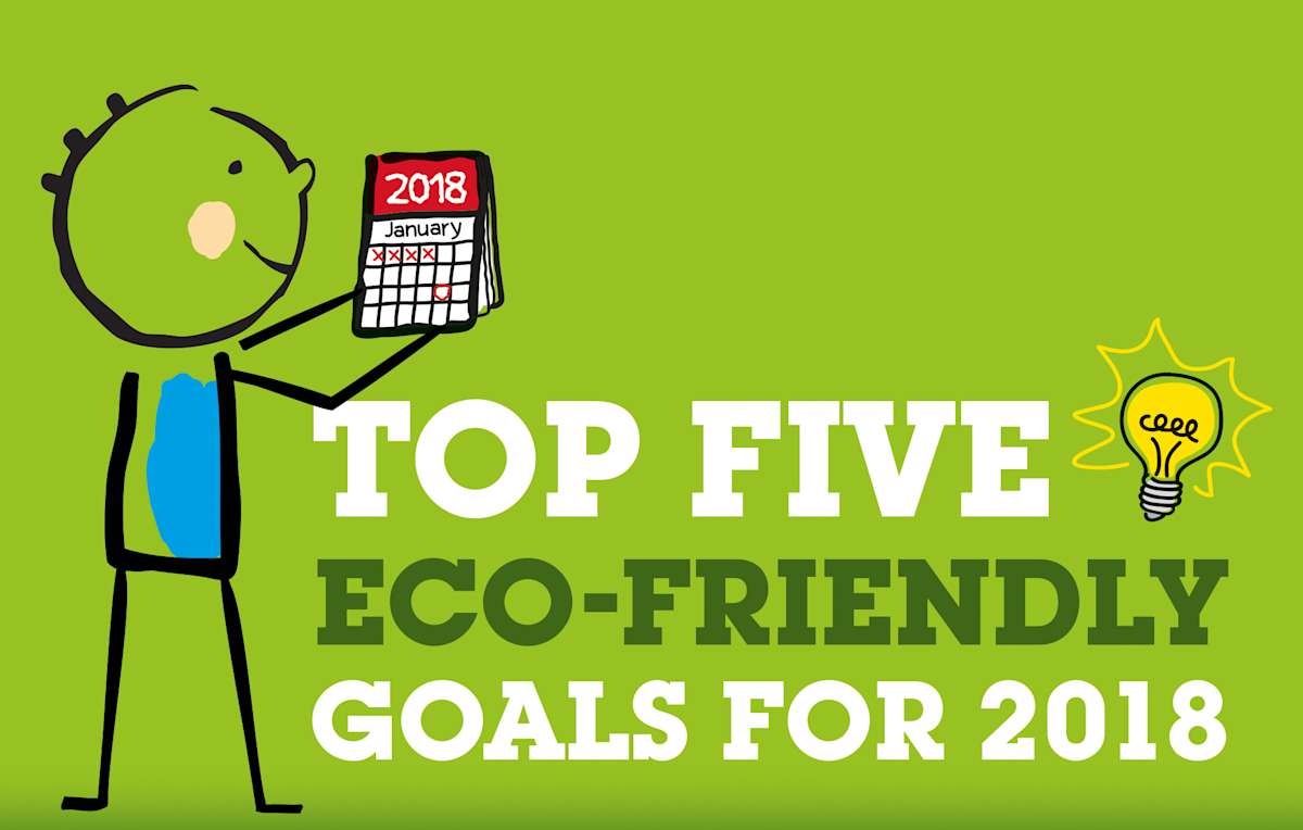 Our top five eco-friendly goals for 2018 | Ecotricity: Green Energy for ...