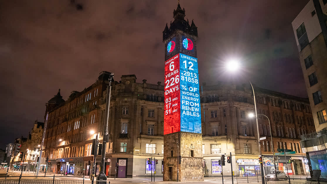 Glasgow CLIMATE CLOCK Puts Spotlight on World Leaders ahead of COP26 ...