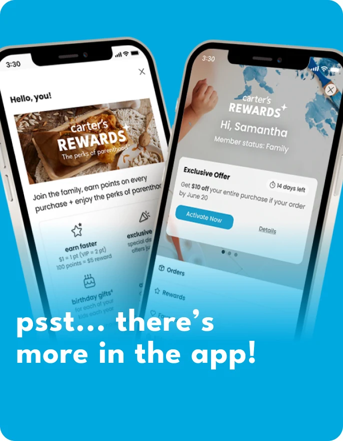 Carter's Rewards - The Perks of Parenthood