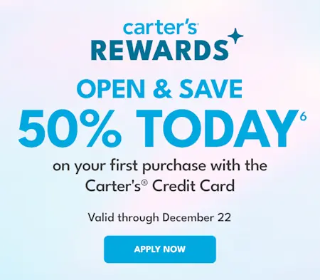Carter's Rewards - The Perks of Parenthood
