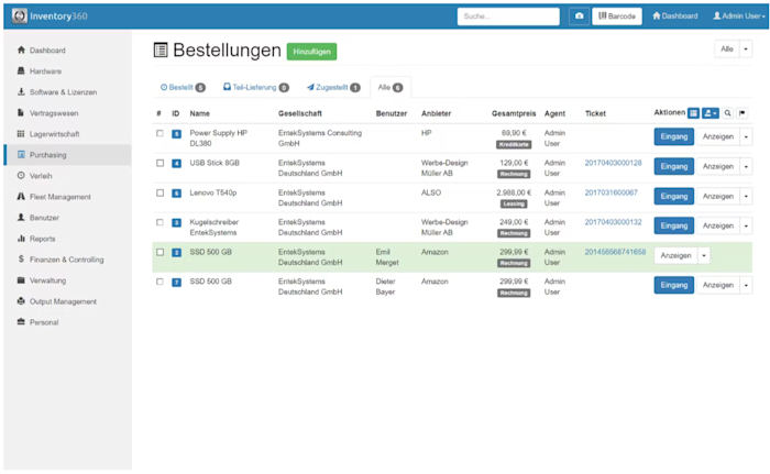 Die 5 besten Inventar-Apps für KMU in Deutschland