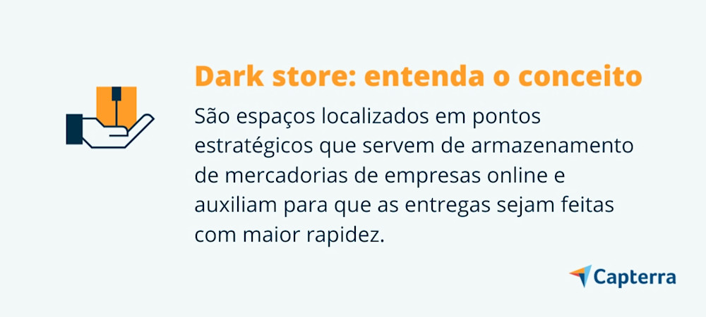 O que é uma dark store?