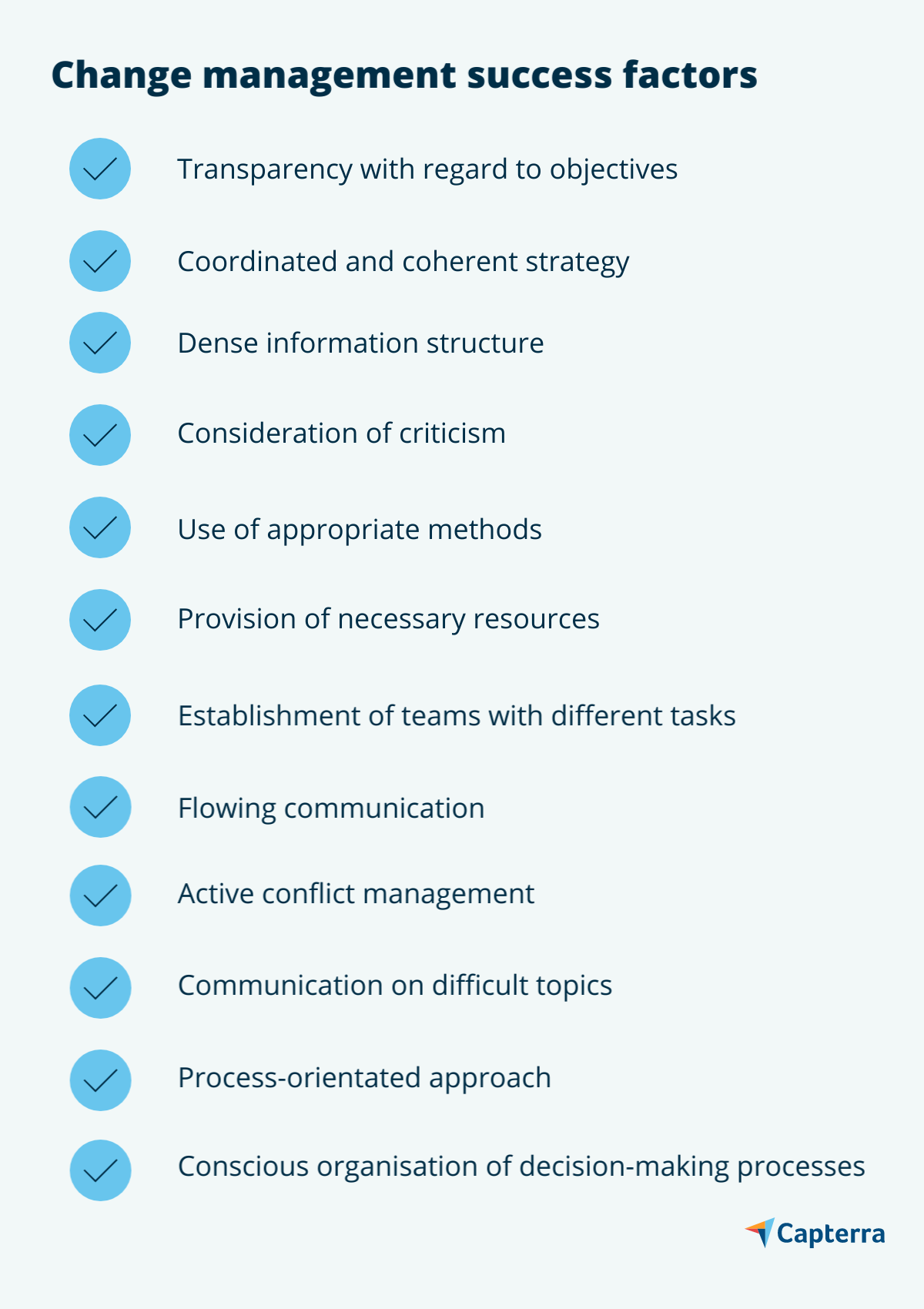 How to implement a change management process
