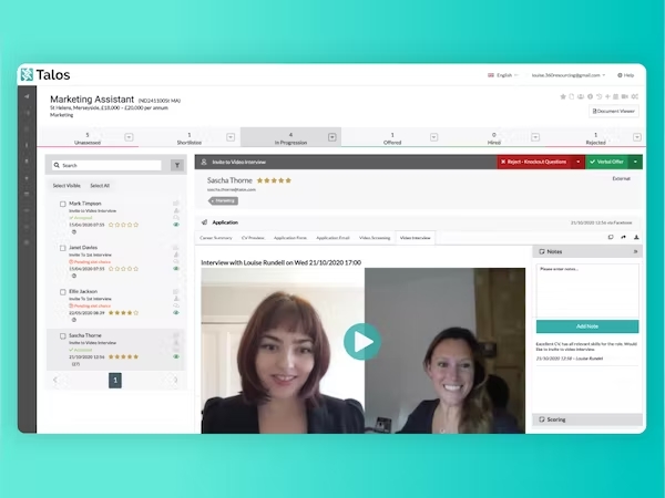 5 Best applicant tracking systems in the UK