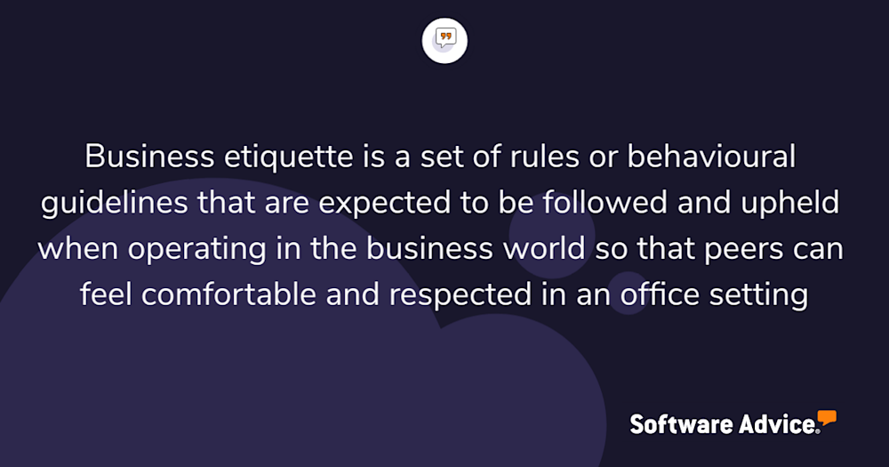 10 Rules of business etiquette for professionals