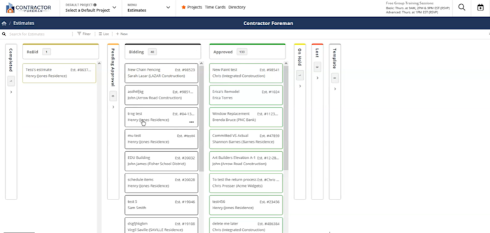 Top 5 construction management software