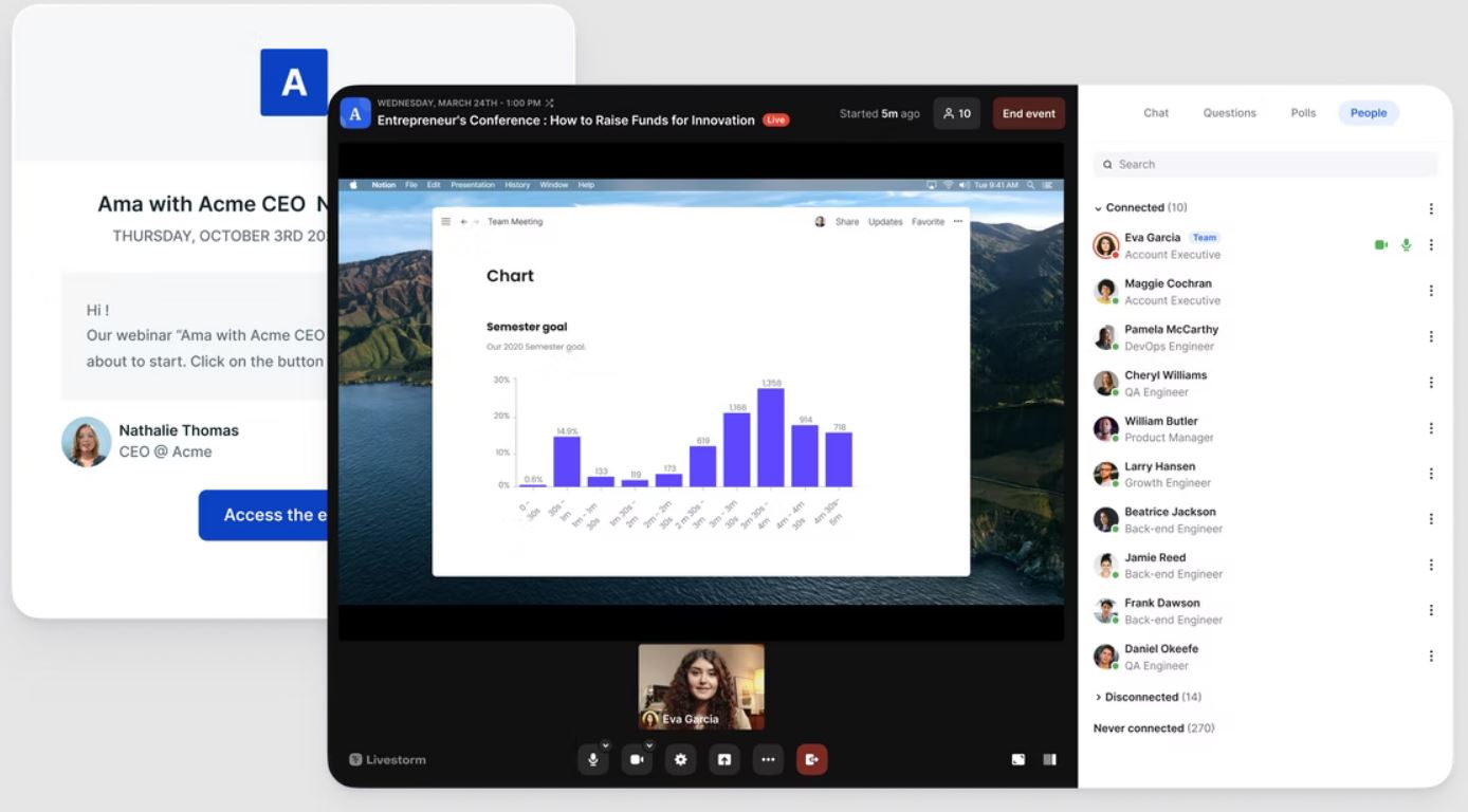 Top 5 webinar platforms and their key features for SMEs