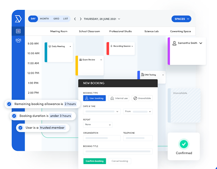 Top 4 free online booking systems and their features