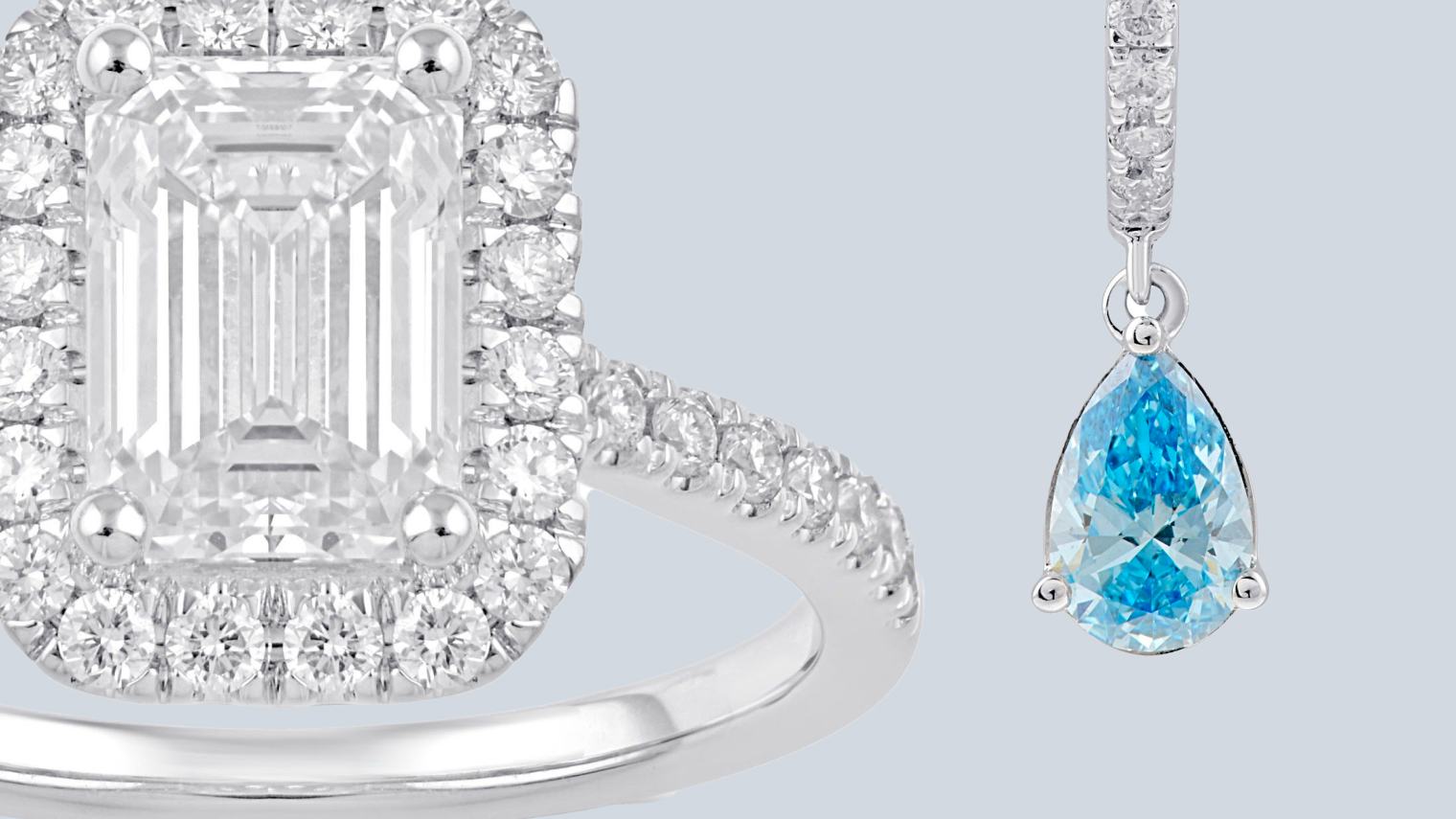 Lab-grown Diamond Collection for Sale in Online Auctions