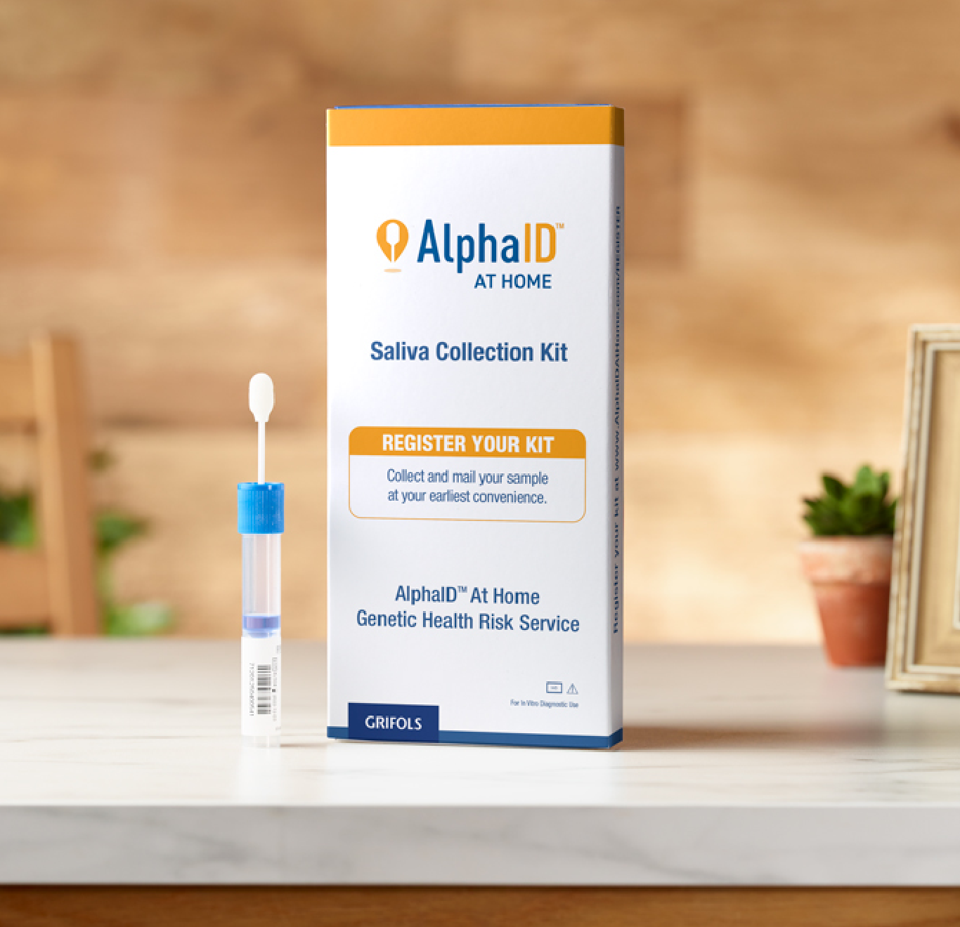 AlphaID At Home Genetic Health Risk Service