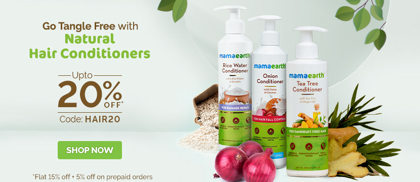 Best Hair Conditioner for Women and Men in India | Mamaearth