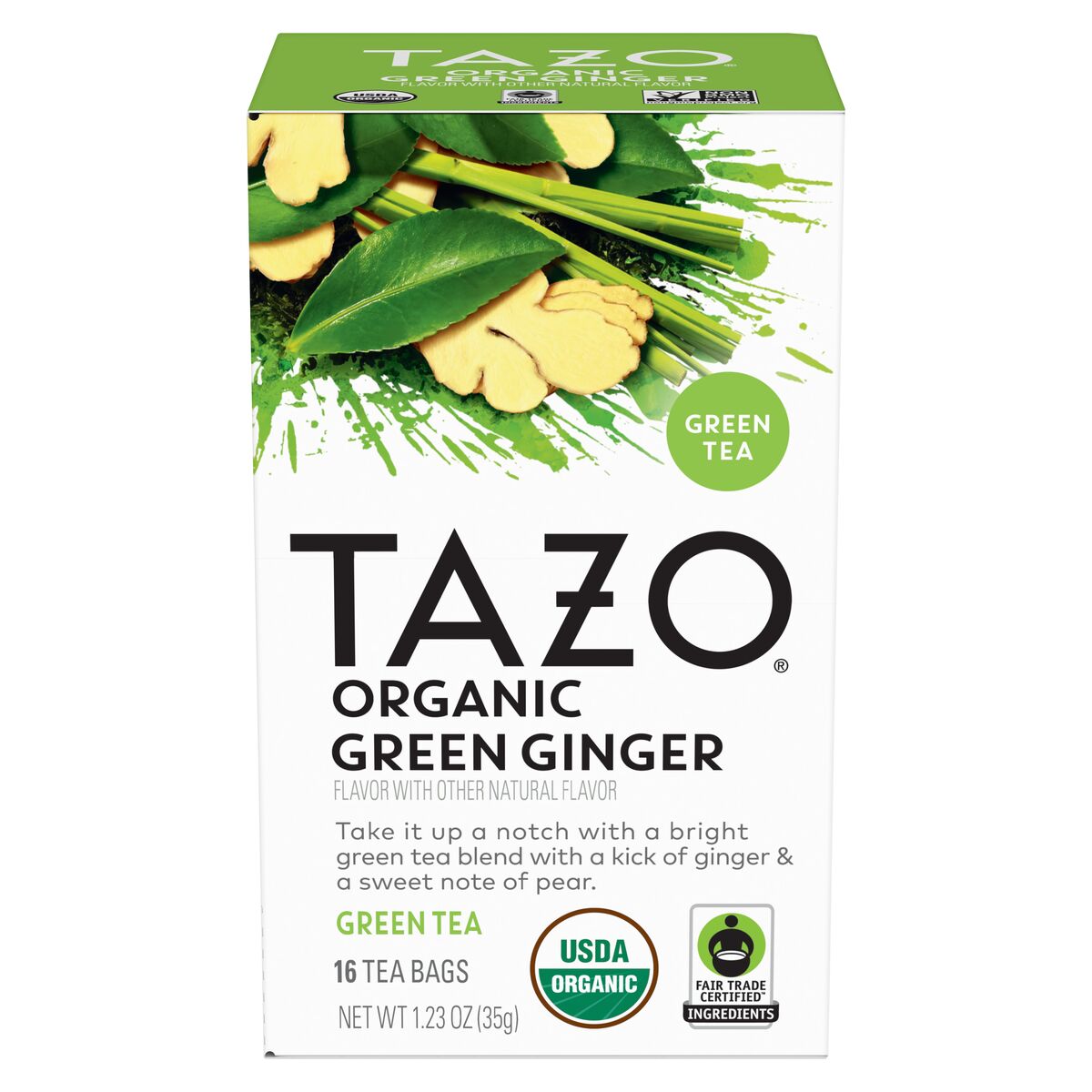 Organic Green Ginger | TAZO® Tea | TAZO