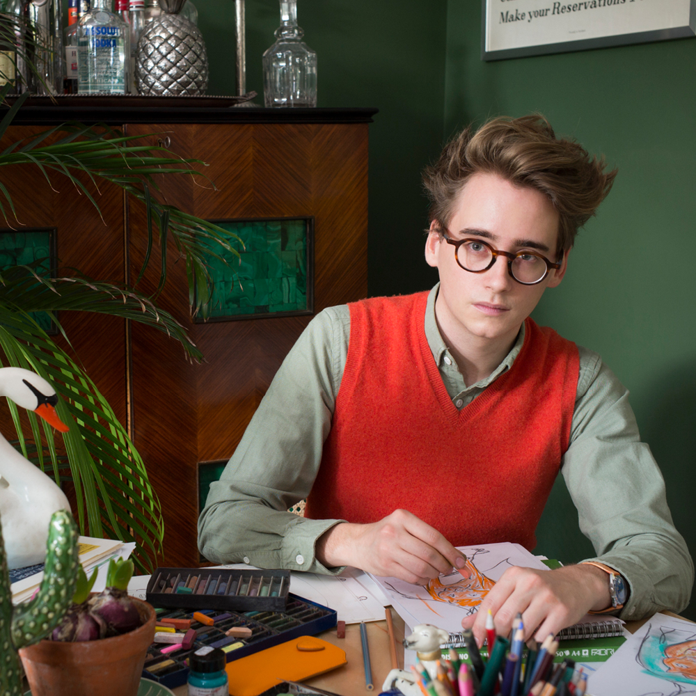 Exploring the Artistic World of Luke Edward Hall: Travel, Imagination ...