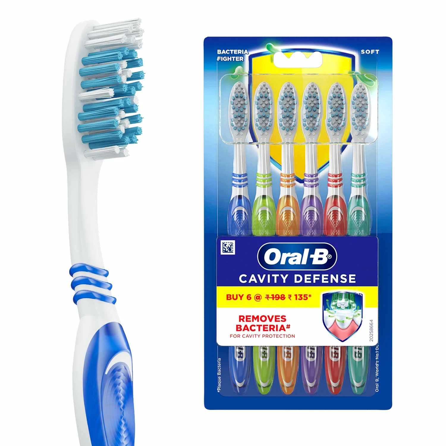 Buy Cavity Defense Bacteria Fighter Toothbrush | Oral-B India