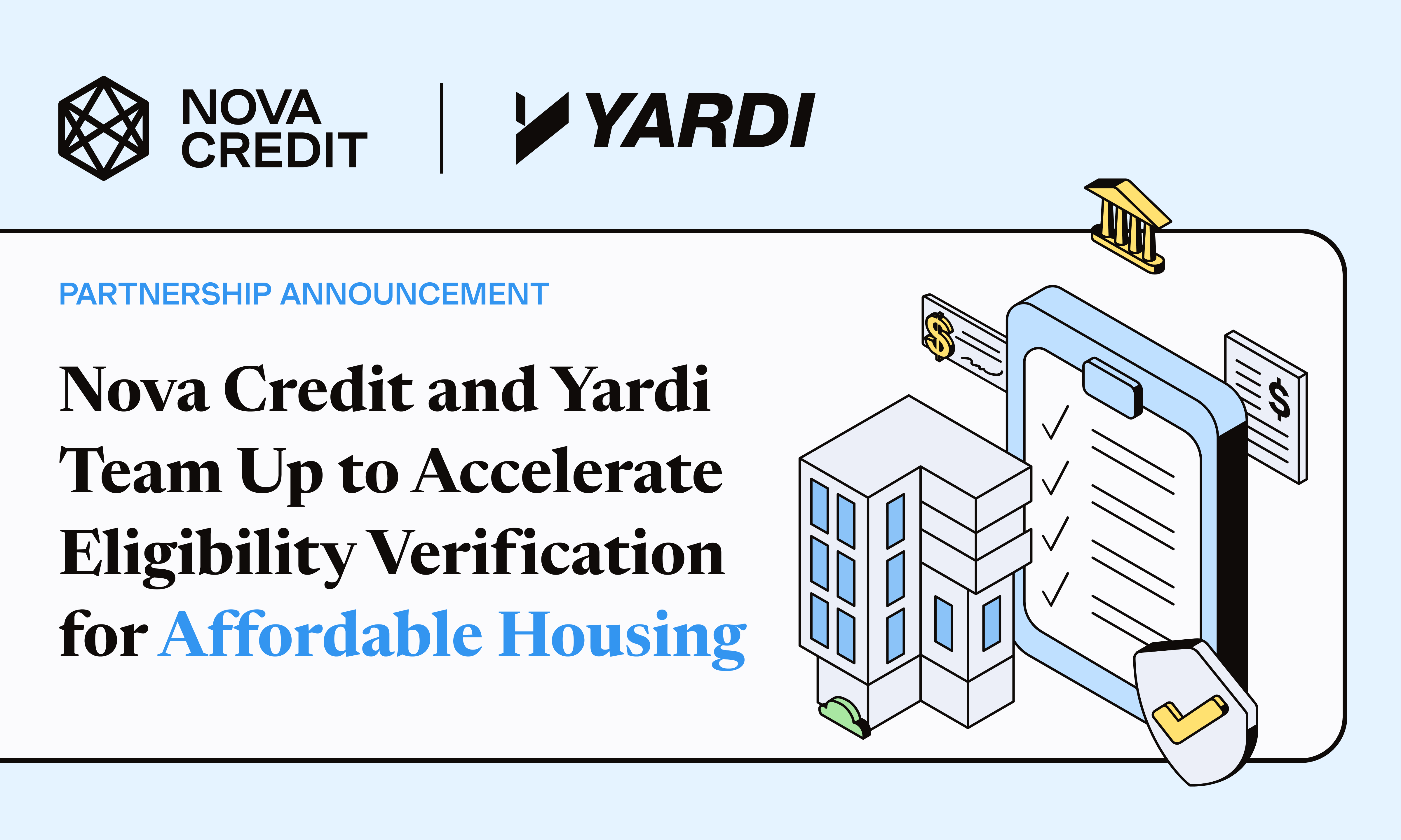 Nova Credit and Yardi Partner to Accelerate Income and Asset ...
