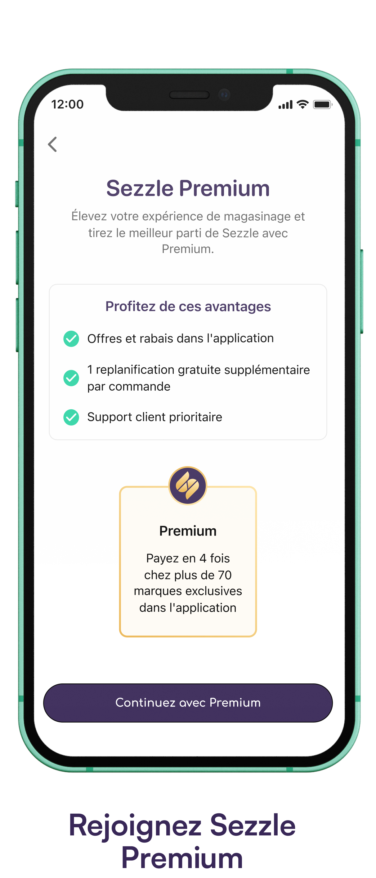 Pay in 4 at 350+ Top Brands with Sezzle Premium