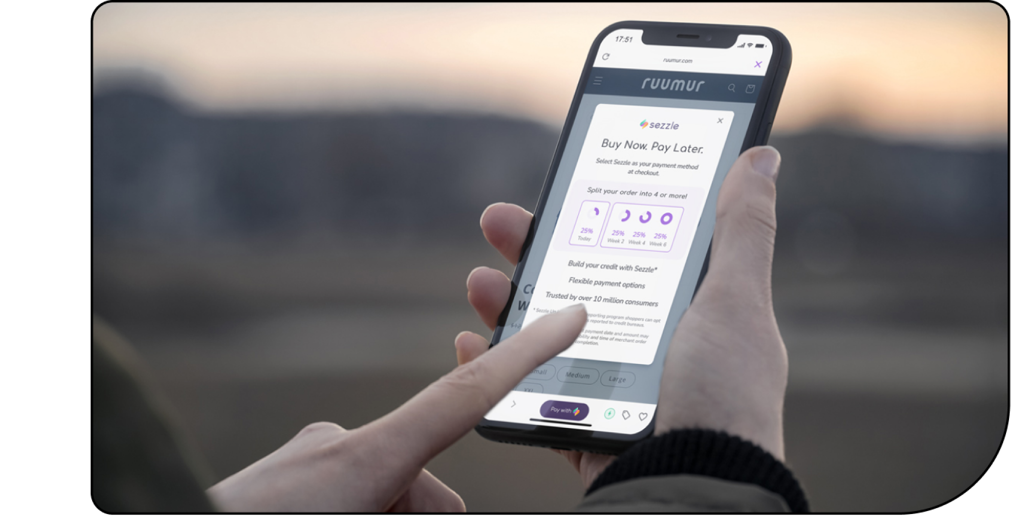 Use Sezzle to Buy Now Pay Later. Find out how it works