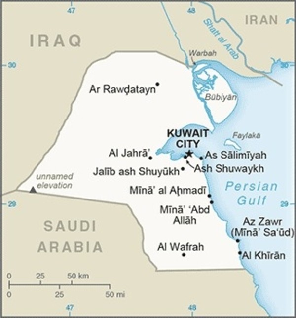 Kuwait Map