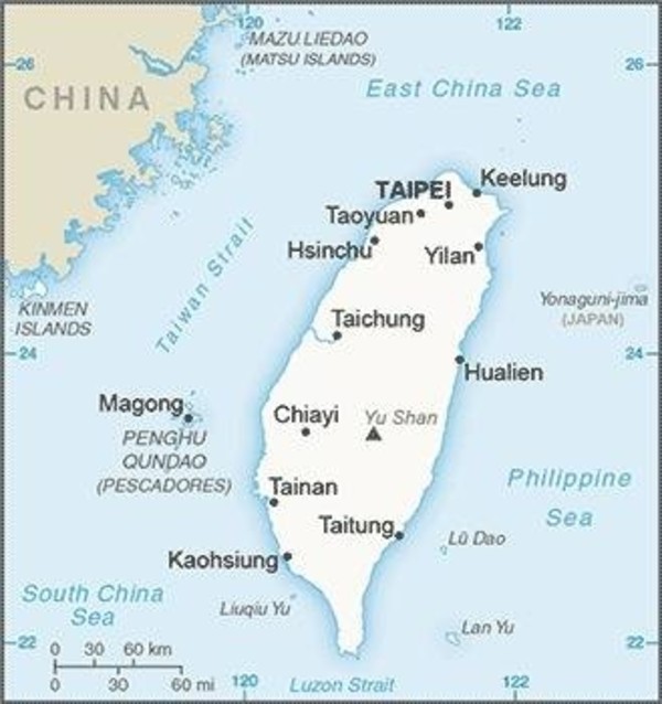 Taiwan Map